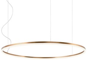 Redo group Redo Orbit direct, závěsné kruhové svítidlo, 68W LED 4000K DALI, bronz, prům. 100cm