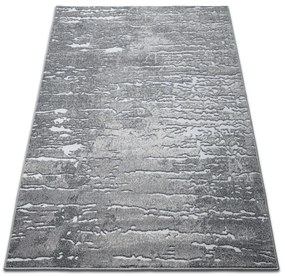 Kusový koberec ENIGMA 03 Abstraktní šedý krémový Rozměr: 80x150 cm