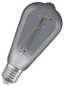 Vintage LED žárovka E27 3,4 W EDISON, teplá bílá