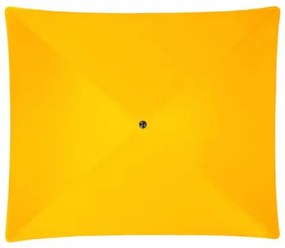 Balkónový naklápěcí slunečník Doppler SUNLINE WATERPROOF 230 x 190 cm- žlutý
