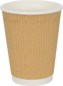 Papírové kelímky na kávu s víčky 1000 pcs 12oz 300ml 3325225