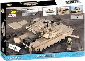 COBI 2632 Armed Forces Abrams M1A2 / Stavebnice / 1025 dílů / 1 figurk