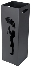 Kovový stojan na deštníky Rain2, 60x20 cm
