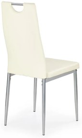 Jídelní židle K202 Halmar Krémová
