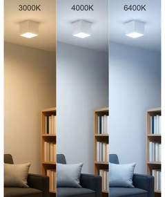 LED Bodové svítidlo LED/5W/230V 3000/4000/6400K 7,5x7,5 cm bílá