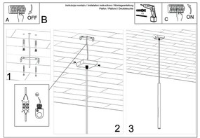 Sollux SL.1266 - Lustr na lanku PASTELO 1xG9/8W/230V dřevo