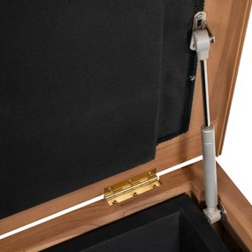 Teak zahradní úložný box Novena 140X77x63 – teaková