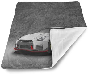 Sablio Deka pro miminko Nissan GTR 35 Šedý - 90x120 cm