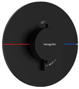Hansgrohe ShowerSelect Comfort - Termostatická baterie pod omítku, matná černá 15559670
