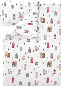 Livarno® Oboustranné jemné flanelové povlečení / jemné flanelové povlečení, 260 x 220 cm (dům)