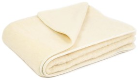 Kampol K Bedding hřejivé produkty Vlněná přikrývka 200x220 merino australská 600g bílá