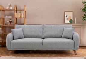 Hanah Home Třímístná pohovka HERA šedá 237 cm 867UNQ1948