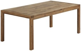 OnaDnes -20% Hnědý dubový rozkládací jídelní stůl Kave Home Briva 180/230 x 90 cm