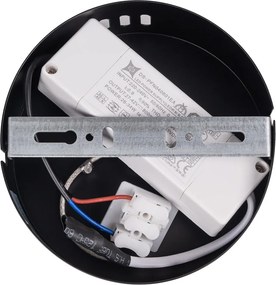 Závěsné LED svítidlo Kugel, 1x LED 30w, 4000k, b/g