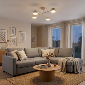 Brilagi - LED Přisazený lustr MONO 4xGX53/30W/230V béžová
