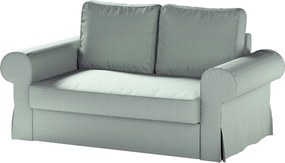 Potah na pohovku IKEA Backabro 2-místná, rozkládací barva zelená látka pletený vzor