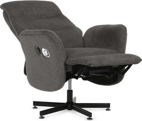 Polohovací křeslo béžové, elektrické TV-C5479 GREY2
