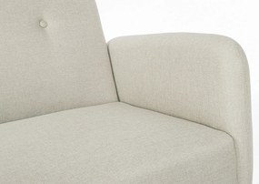 BIZZOTTO Rozkládací pohovka BRIDJET 200 cm béžová 0735238