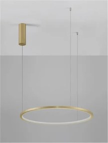 Závěsné LED svítidlo NOVA LUCE TARQUIN 37W 3000K 9345602 stmívatelné Triac
