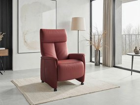 XXXLutz RELAXAČNÍ KŘESLO, kůže, červenohnědá Sit & More - Online Only křesla & taburety - 00014403249V