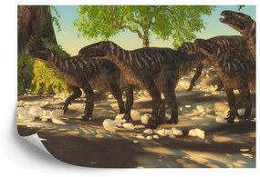 Fototapeta Dinosauři A Příroda Hladký vinyl 104x70.5