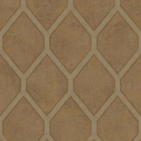 Luxusní zlato-béžová vliesová tapeta se zámeckým vzorem WL220511, Wll-for 2, Vavex