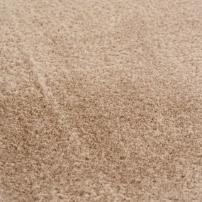 Ayyildiz, Kusový koberec Joy 1400 beige kruh, 80x80 (průměr) kruh, béžová, chodba / předsíň