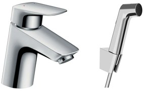 Hansgrohe Logis - Umyvadlová baterie s bidetovou sprškou, chrom 71290000