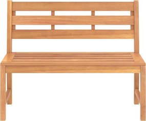 Zahradní lavice 114 cm masivní teakové dřevo 316634