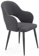 Halmar Jídelní židle K364, šedá