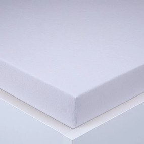 Napínací prostěradlo froté EXCLUSIVE bílé sada 2 ks 90 x 200 cm