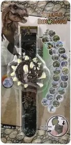 TEDDIES Dětské hodinky s projektorem Dinosaurus / Na baterie / 22 cm