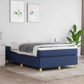 Box spring postel s matrací černá 120x190 cm textil 3269696