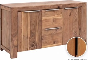 furniture-nabytek.cz - Skříňka pod umyvadlo Osvaro - Stříbrné kovové úchytky