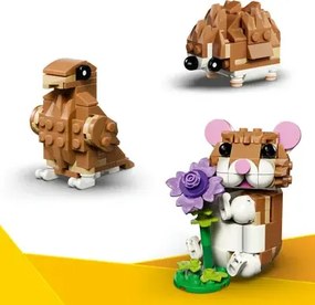 LEGO® Creator 3 v 1 31376 Roztomilý křeček s květinou / Počet dílků: 1