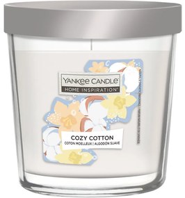 Yankee Candle – Home Inspiration svíčka Cozy Cotton (Jako v bavlnce), 200 g