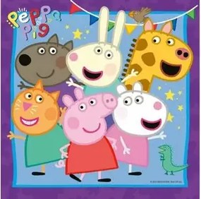 Ravensburger - Puzzle - Prasátko Peppa / 3x49 dílků / od 5 let