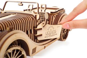DD Dřevěná 3D mechanické puzzle - Auto