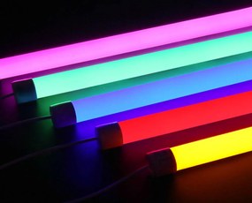 BERGE LED trubice NEON - 18W - 120cm - 230V - ČERVENÁ