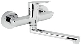 Novaservis Novaservis, Umyvadlová dřezová baterie 150 mm Metalia 54 ECO, chrom, 54076-0E