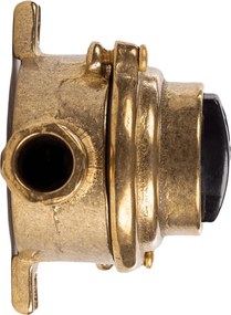 Otočný retro vypínač z mosazi BRASS AN1