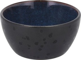 Černá/modrá miska na polévku/na salát z kameniny 400 ml Gastro Black/Dark Blue – Bitz