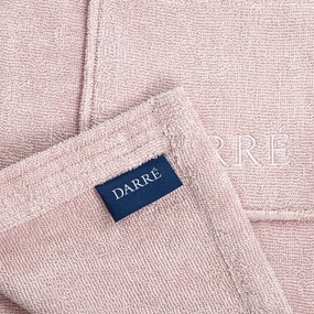 Dámské bavlněné froté pareo do sauny a wellness Comfort starorůžové