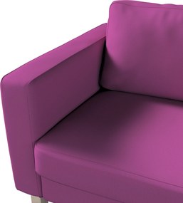 Potah na pohovku IKEA  Karlstad 3-místná, nerozkládací, krátký barva růžová látka pletený vzor