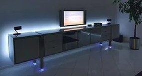 Zaparkorun Barevný LED pásek 3528 - 5 metrů - kompletní set