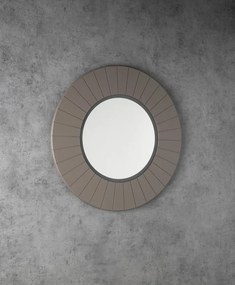 Sapho Sapho, LUMIRO STRIP kulaté zrcadlo s LED osvětlením v rámu, průměr 90cm, agila, LR950-4343S
