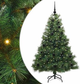 Umělý vánoční stromeček s stojanem Zelená 150 cm PE a PVC 3397771