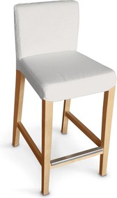 Potah na barovou židli Hendriksdal , krátký barva béžová látka pletený vzor