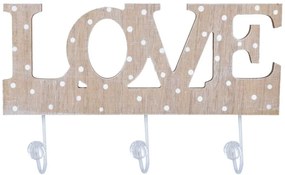 Dřevěný věšák Love 8403