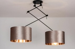 Závěsné svítidlo nad stůl Riteliotte Taupe Duo